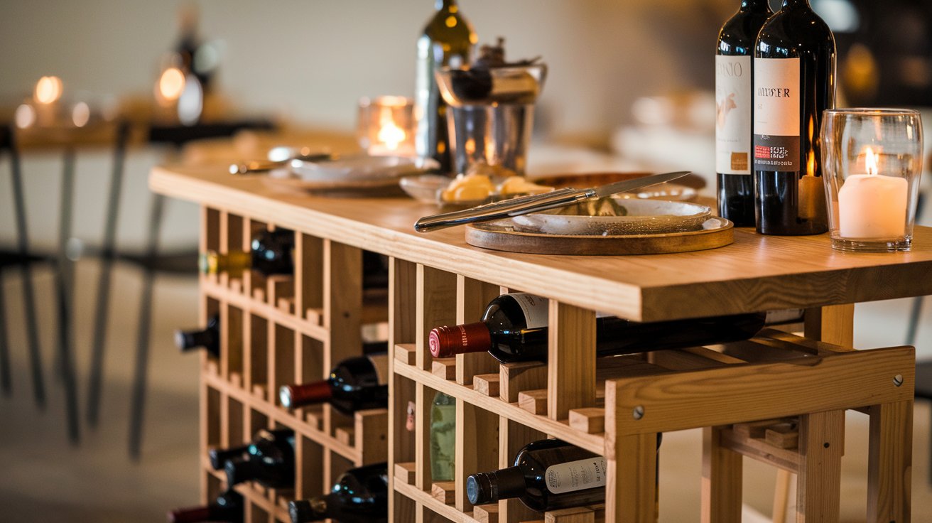 Wine Rack Tables: The Perfect Blend of Form and Function - Wine Cellar Hub
